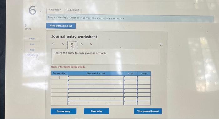 Solved Prepare closing foumal cntries from the above | Chegg.com