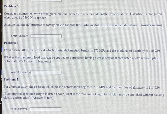 Solved Instructions: For problems 4 and 5 use the table | Chegg.com