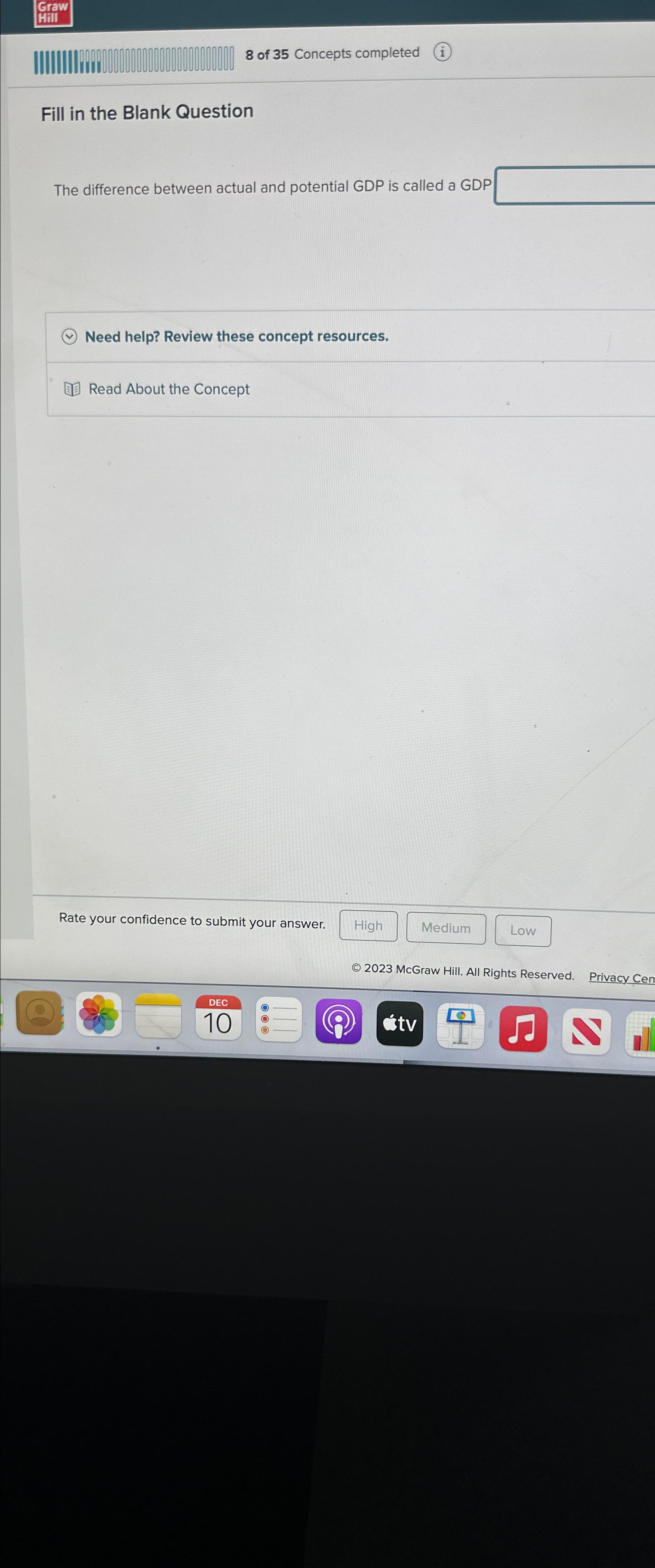 GrawIIIIIIfingono8 ﻿of 35 ﻿Concepts completed(i)Fill | Chegg.com