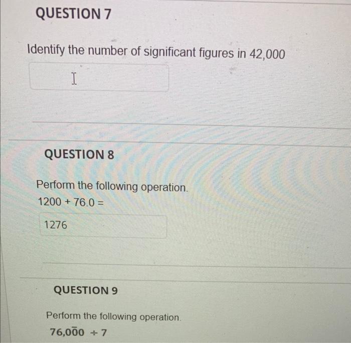 Solved Identify the number of significant figures in 42,000 | Chegg.com