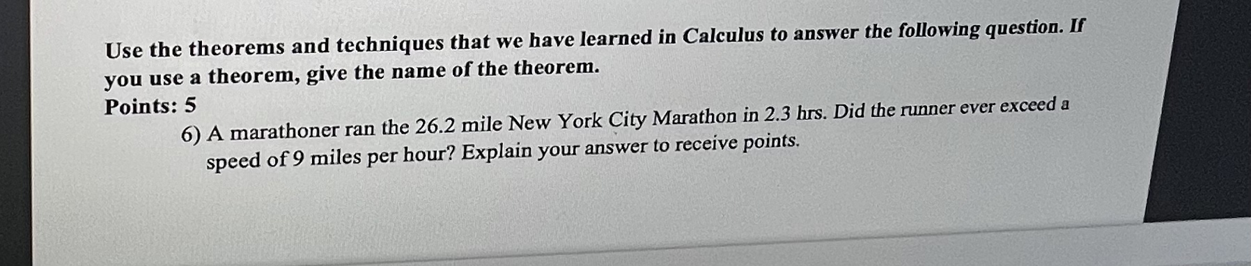 Solved Use the theorems and techniques that we have learned | Chegg.com
