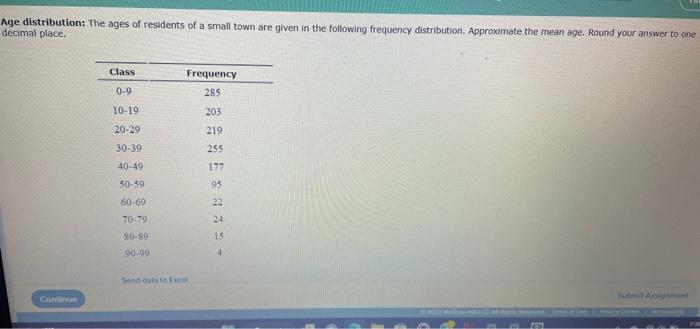 Solved Age distribution: The ages of residents of a small | Chegg.com