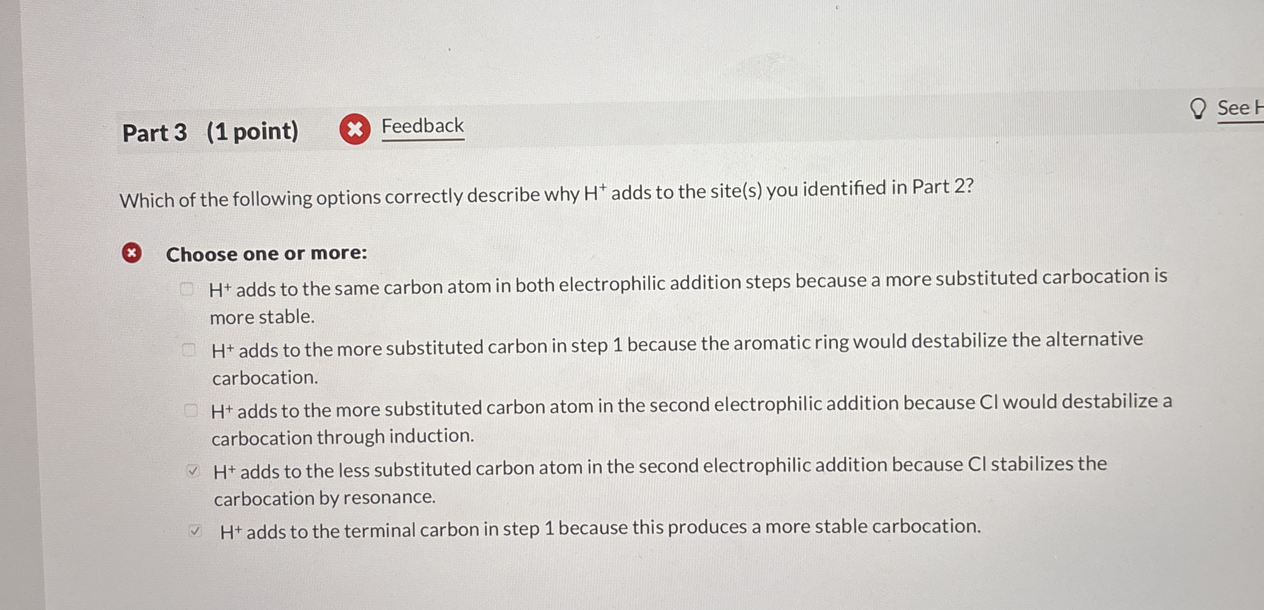 Solved Part 3 (1 ﻿point)FeedbackSeeWhich of the following | Chegg.com
