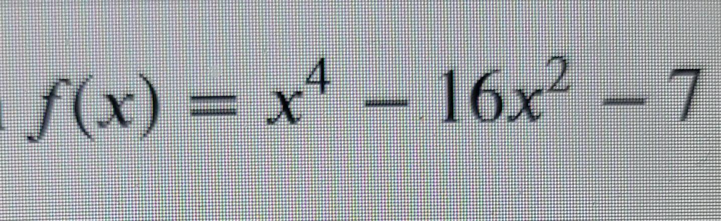 Solved find the local extrema of the function . by using | Chegg.com