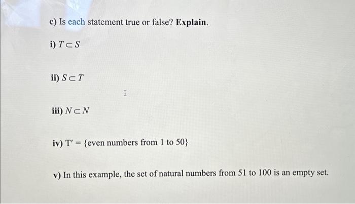 Solved 1. (7 points) a) Draw a Venn diagram to represent | Chegg.com
