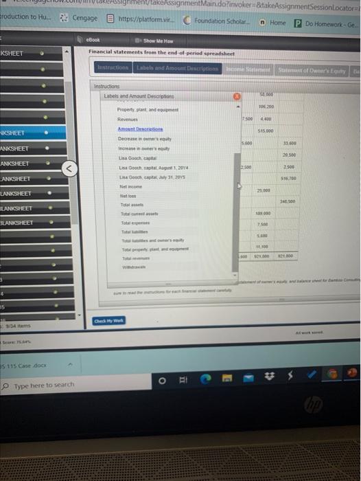Solved Bamboo Consulting is a consulting firm owned and | Chegg.com