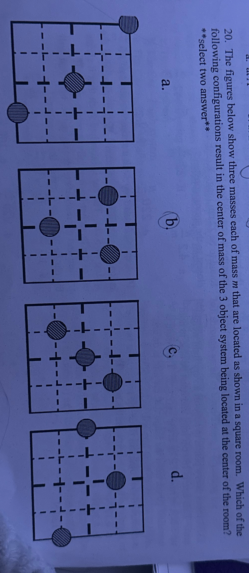 Solved ***Choose Two answers**The figures below show three | Chegg.com
