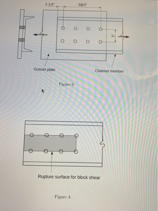 Solved Problem 3 (40 points) Figure 3 shows a tension member | Chegg.com