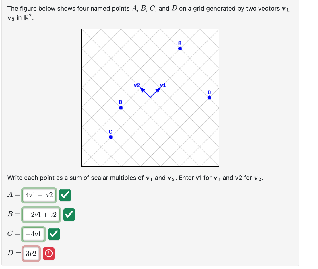 Solved The figure below shows four named points A,B,C, ﻿and | Chegg.com