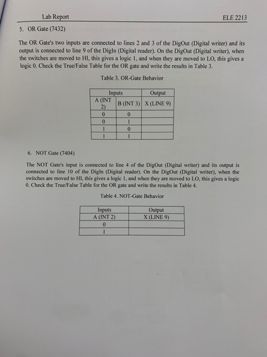 ELE 2213 Lab Report 1. MULTISIM SIMULATION SOFTWARE: | Chegg.com
