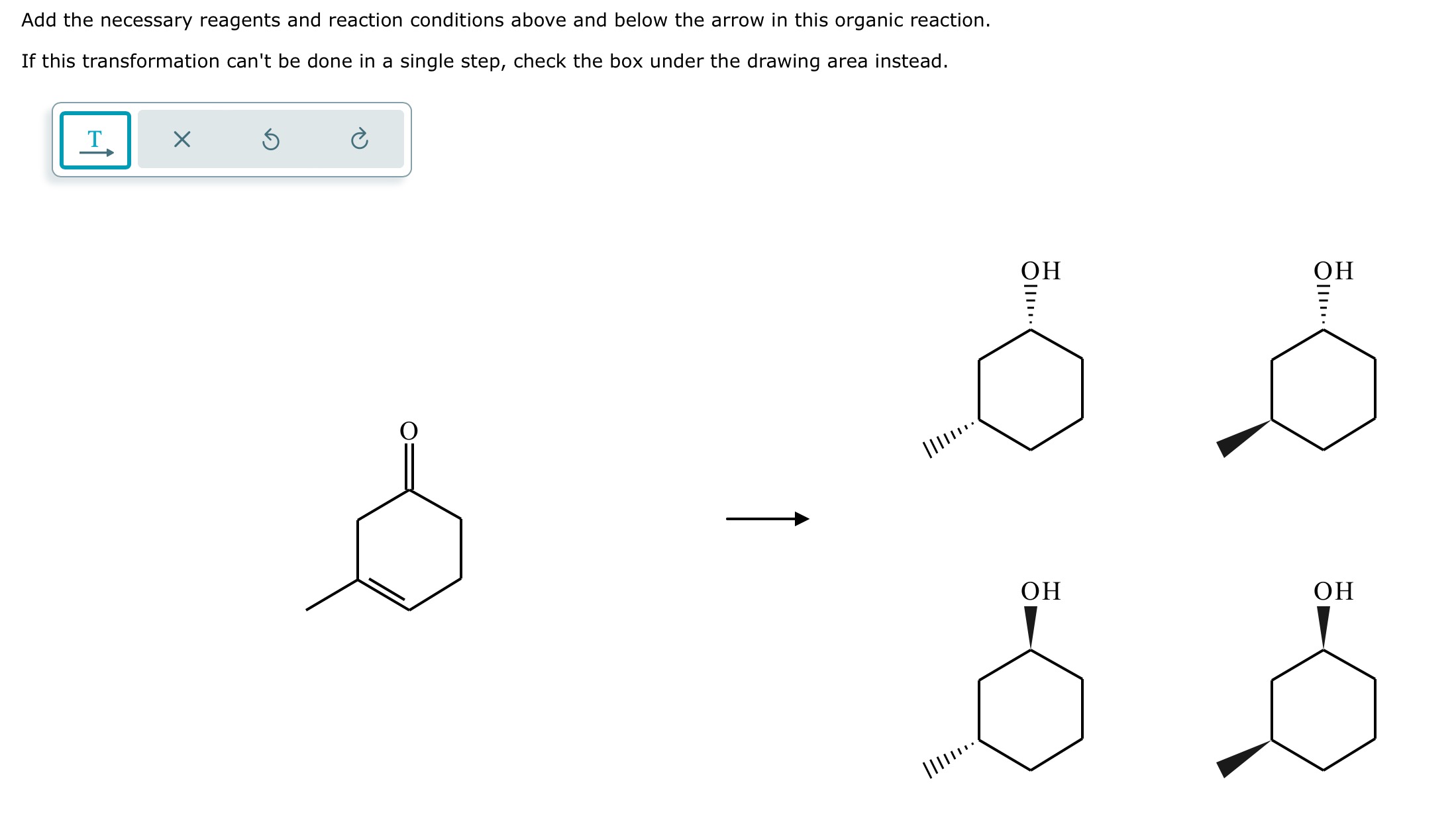 Solved Add the necessary reagents and reaction conditions | Chegg.com