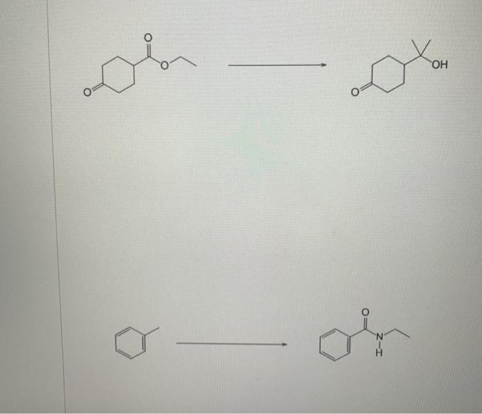 Solved accomplish the following two transformations, using | Chegg.com