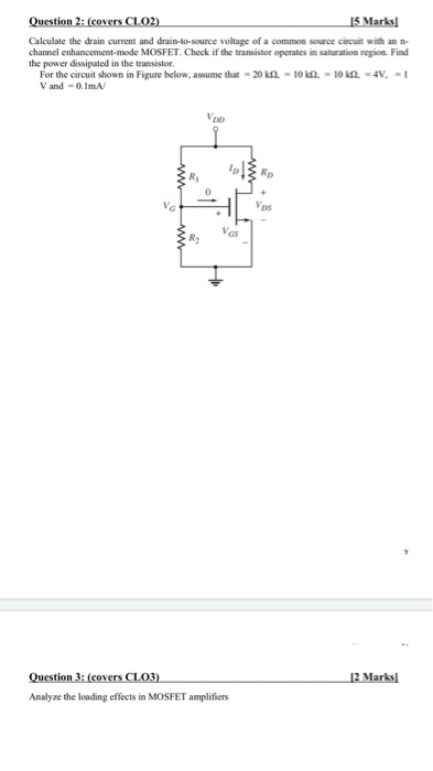 Solved Question 2 Covers Clo2 15 Marks Calculate The 