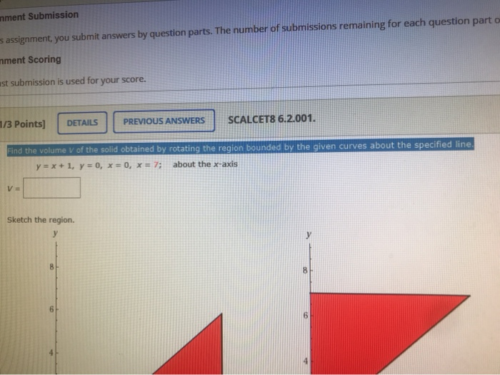 Solved nment Submission s assignment, you submit answers by | Chegg.com