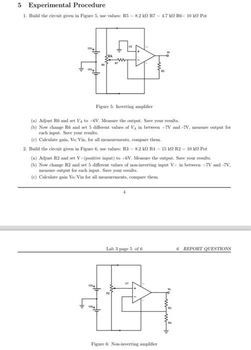 Solved 3 Preliminary Work (Pre-Lab) 1. Analyse circuit shown | Chegg.com