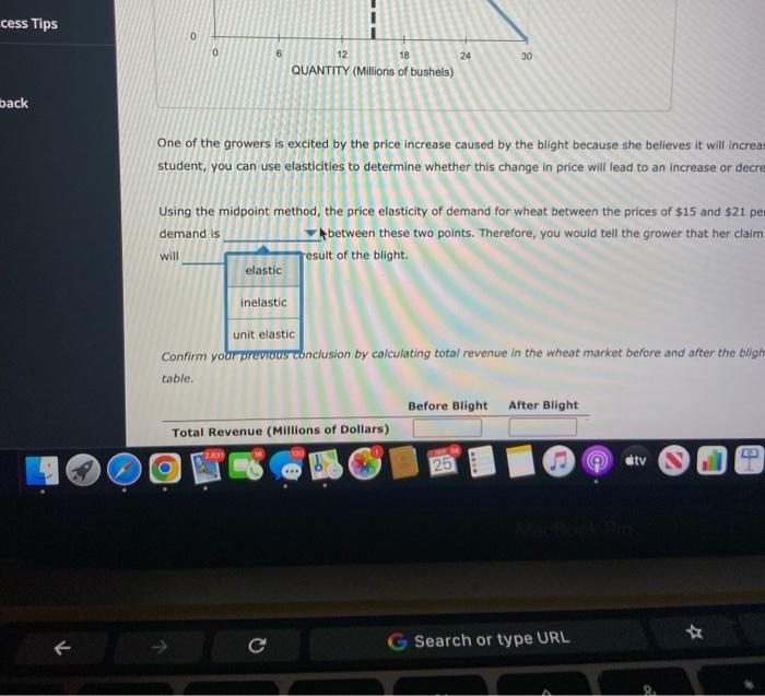 Solved 14. Application: Demand elasticity and agriculture | Chegg.com