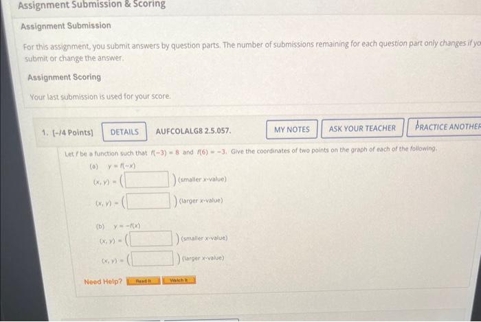 Solved Assignment Submission For this assignment, you submit | Chegg.com