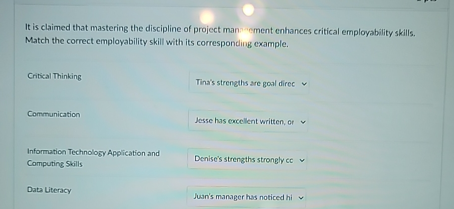 Solved It is claimed that mastering the discipline of | Chegg.com
