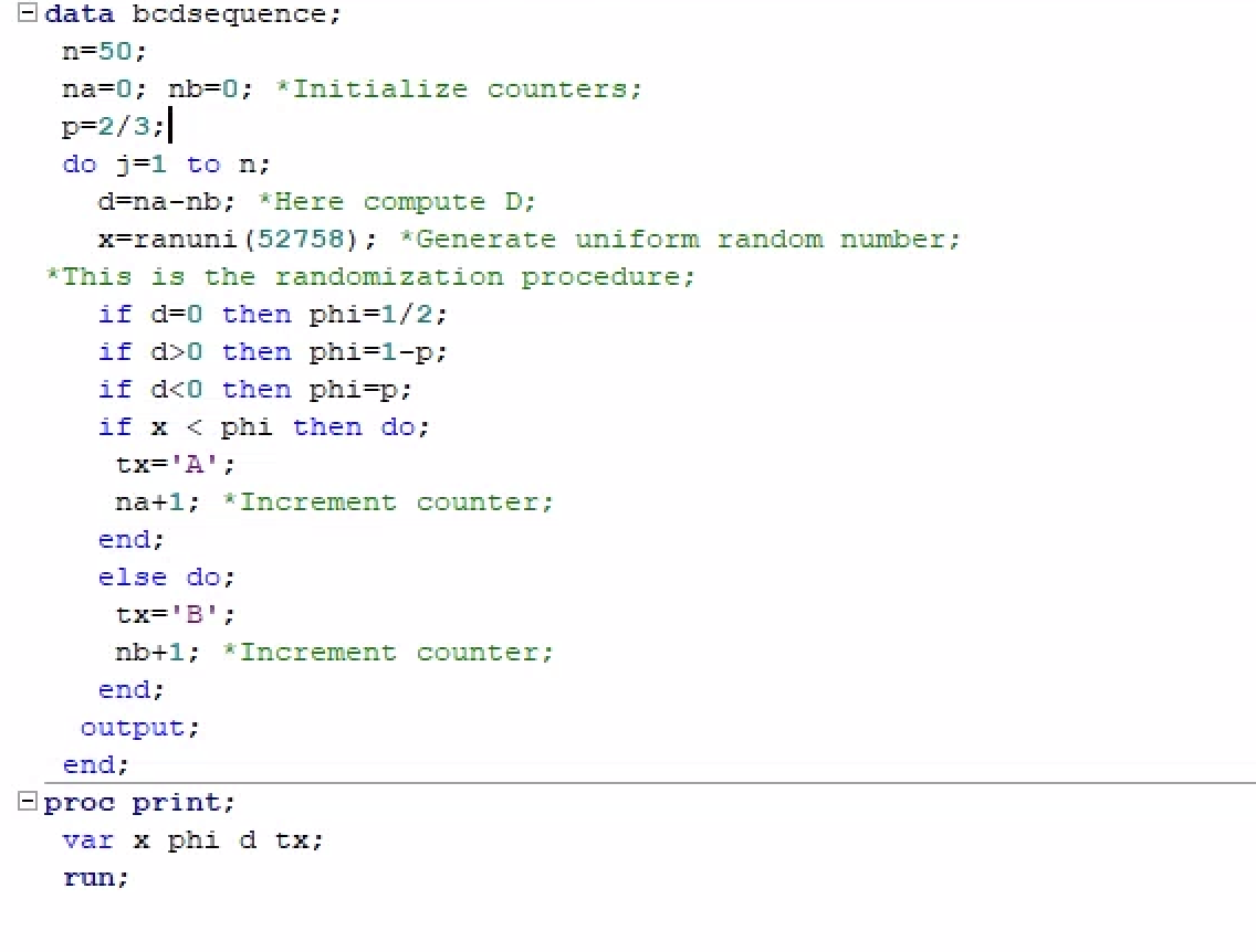 Solved Can someone please edit this SAS code for the Big | Chegg.com