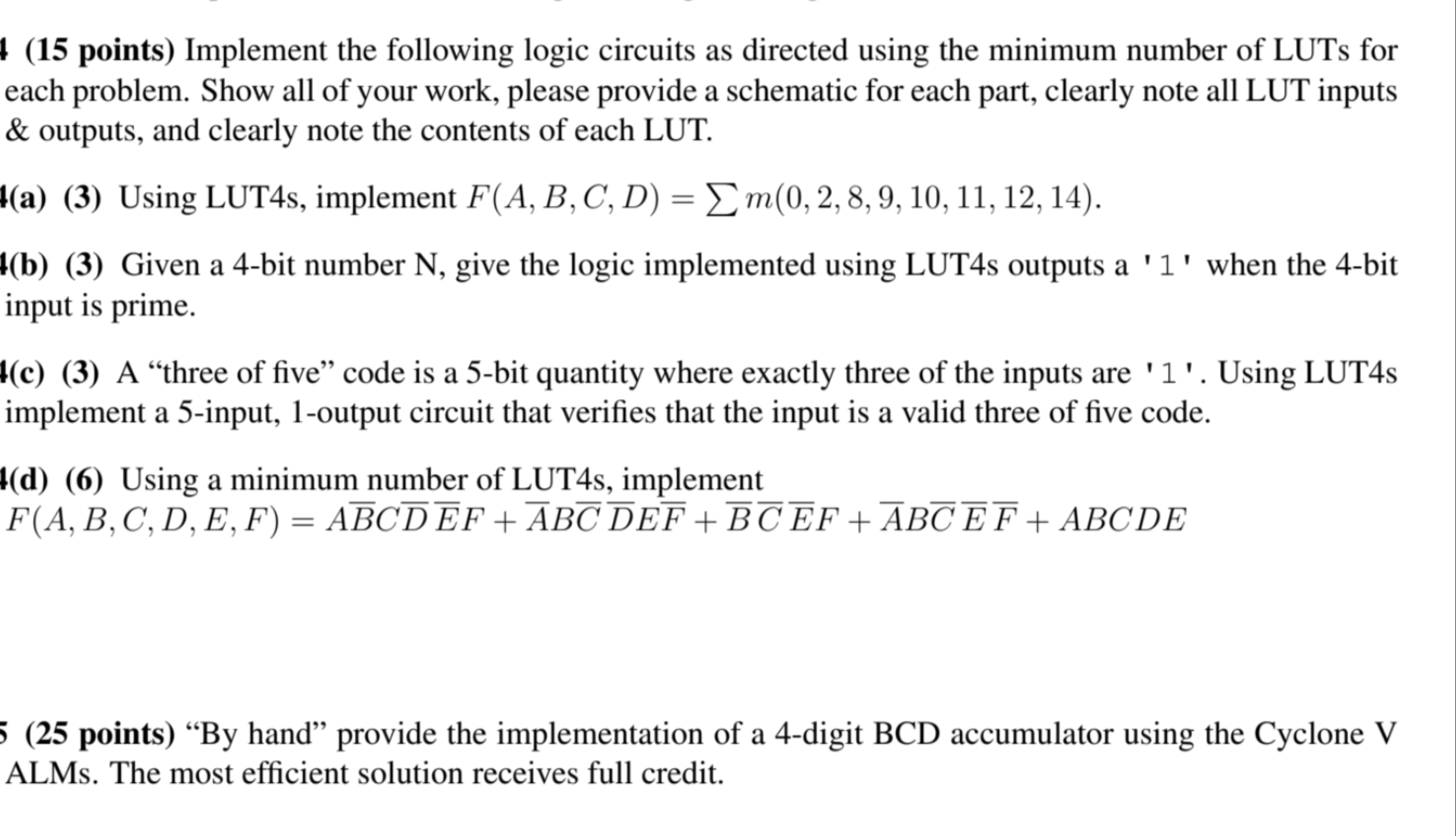 ASAP (15 ﻿points) ﻿Implement the following logic | Chegg.com