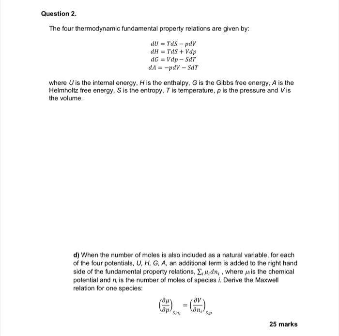 Solved Gas constant, R = 8.314 J K-1 mol-10 􏰀C = 273.15 | Chegg.com