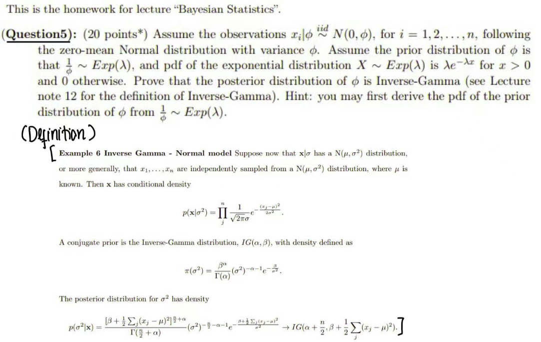 Solved This is Mathematical Statistics. Please solve STEP BY | Chegg.com