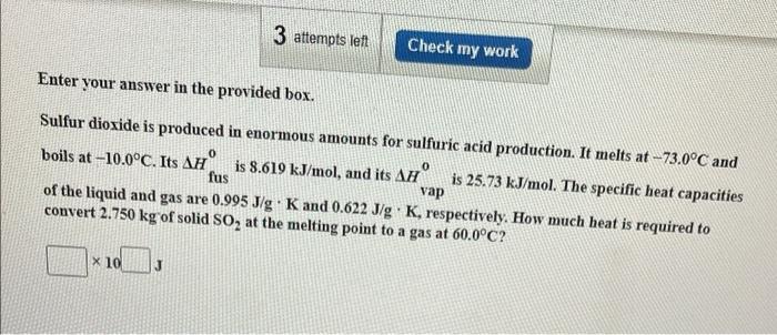 Solved 3 attempts left Check my work Enter your answer in | Chegg.com
