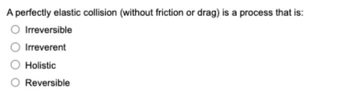 Solved A perfectly elastic collision (without friction or | Chegg.com
