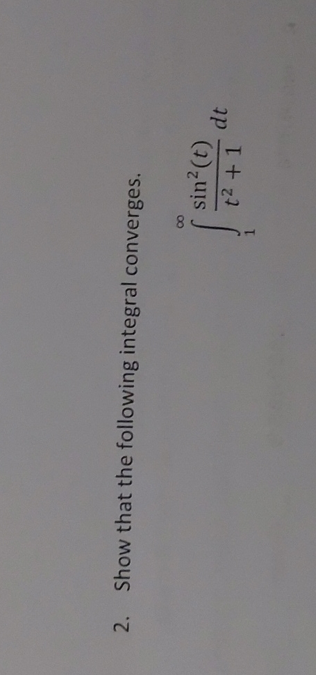 Solved Show that the following integral | Chegg.com