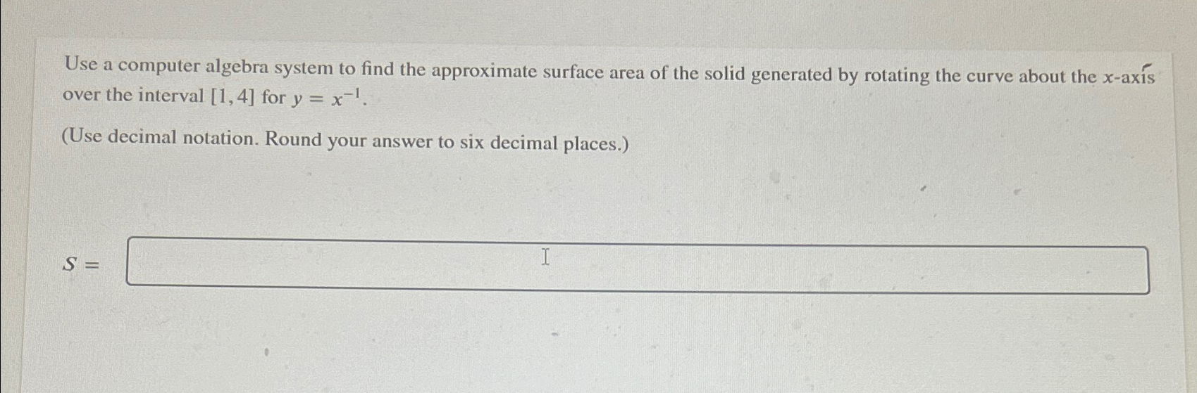 Use a computer algebra system to find the approximate | Chegg.com