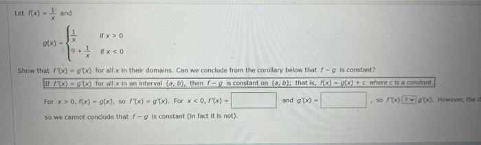 Solved tetx) and if x > 0 9(x) - 1 X 19 + 1 X if x