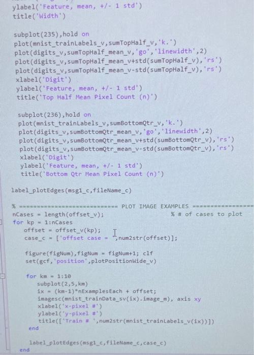 Help me write the rest if my CODE please using MATLAB | Chegg.com
