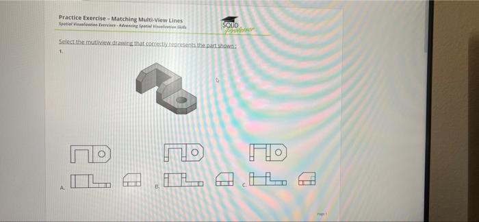 Solved Practice Exercise - Matching MultiView Lines Srbiers | Chegg.com
