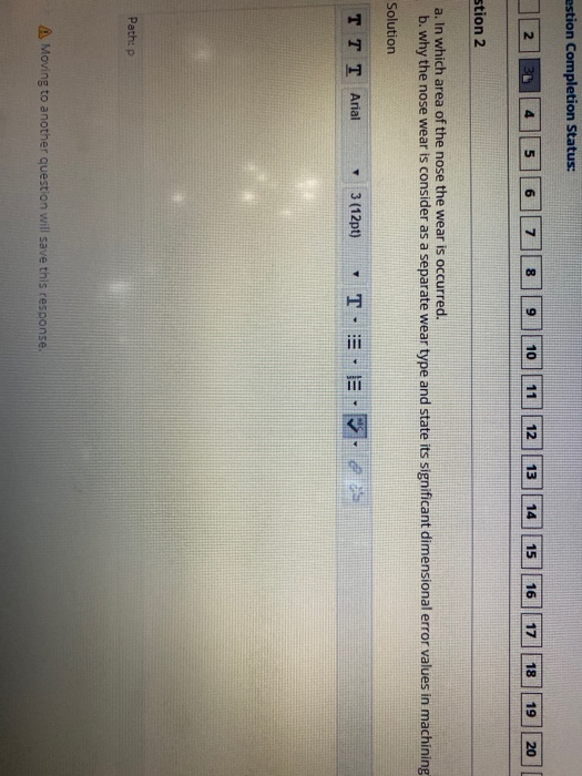Solved estion Completion Status: 2 5 6 7 B 9 10 11 12 13 14 | Chegg.com