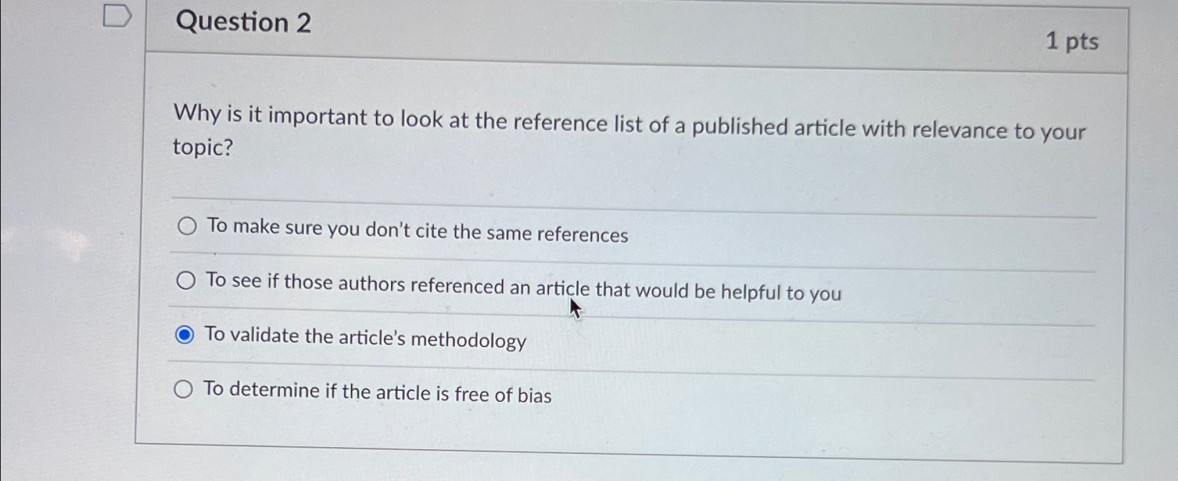 Solved Question 21 ﻿ptsWhy is it important to look at the | Chegg.com