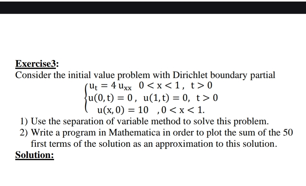 solve 1 ﻿and 2 ﻿in exercise step by step | Chegg.com