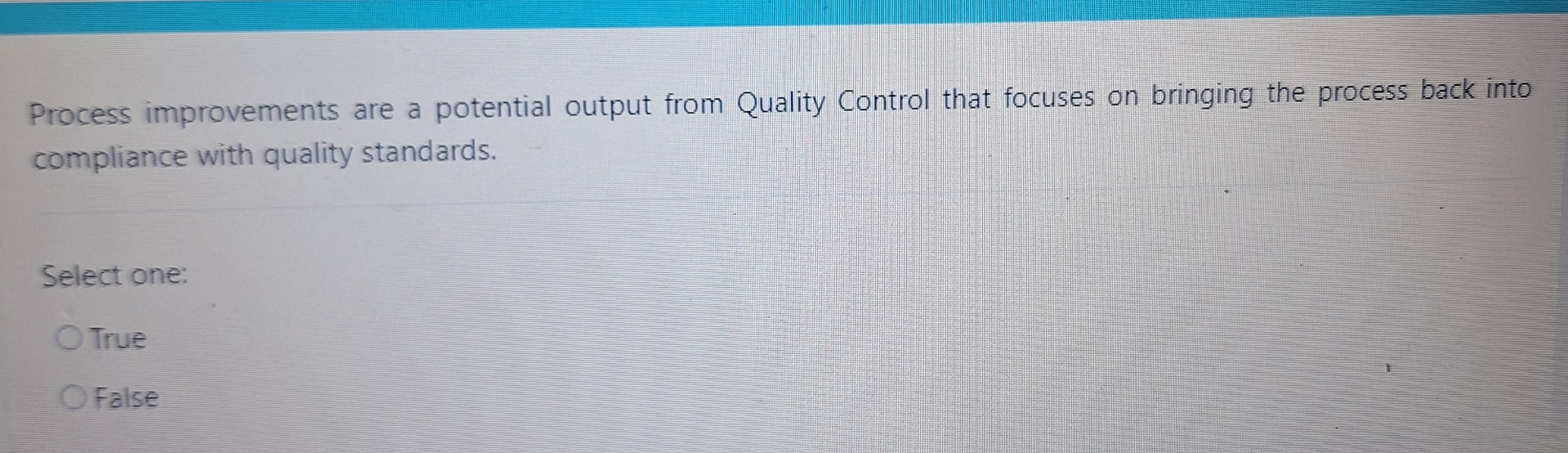 Solved Process improvements are a potential output from | Chegg.com