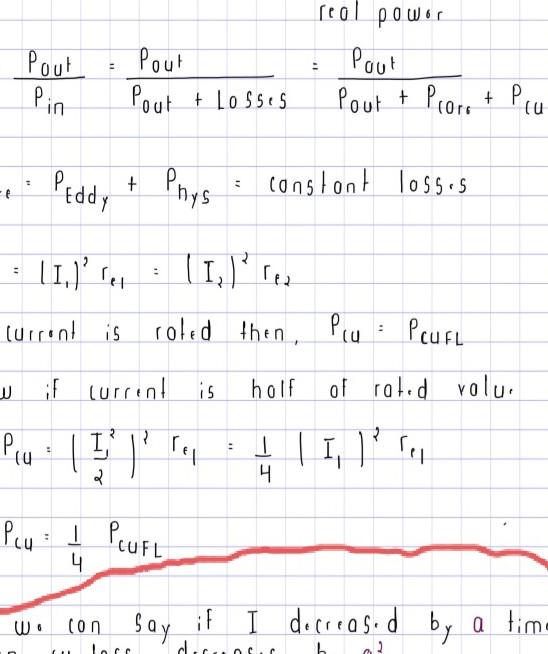 Solved real power Pout - Pout Pin Pout Pout & Losses Pout & | Chegg.com