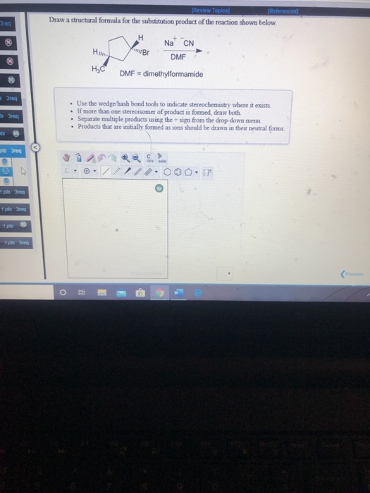 Solved [Review Topics (References) Draw a structural formula | Chegg.com