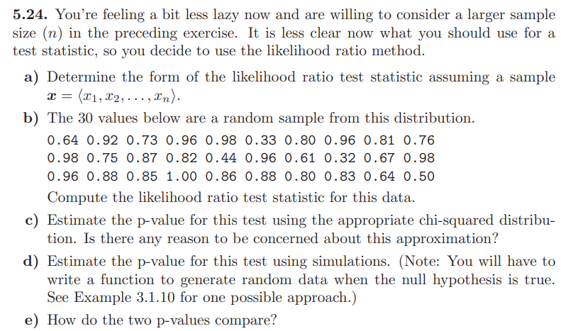 Solved You’re feeling a bit less lazy now and are willing to | Chegg.com