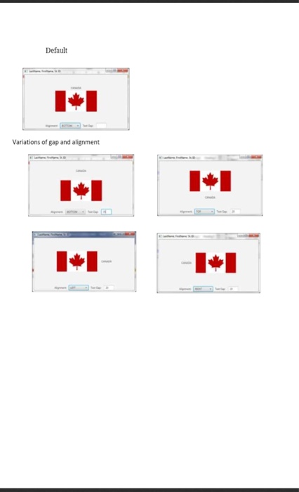Solved This program contains a GUI that displays an image of | Chegg.com