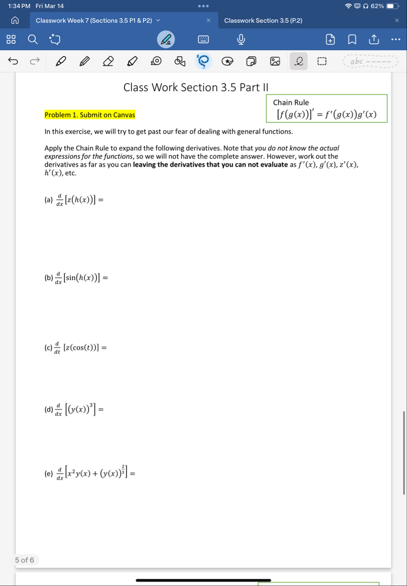 Solved Please help with problem 1 ﻿d and | Chegg.com