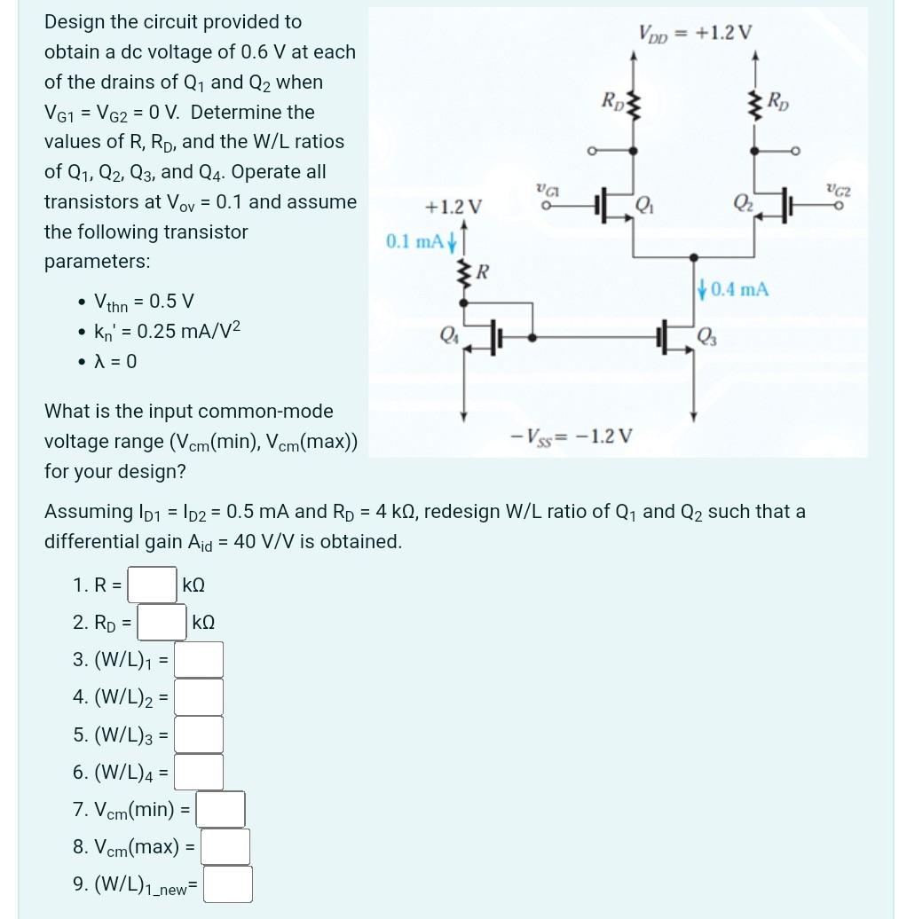 Solved Design the circuit provided to obtain a dc voltage of | Chegg.com