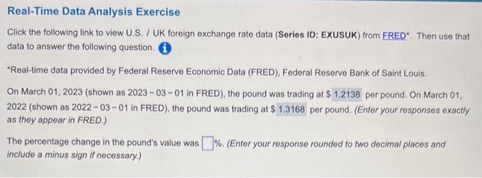 Solved Real-I ime Data Analysis Exercise Click the following | Chegg.com