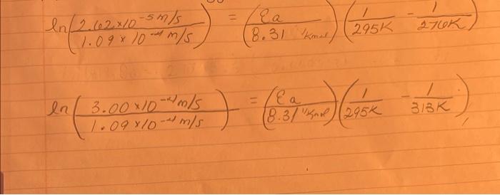 Solved solve for EA in first equation then plug EA into | Chegg.com