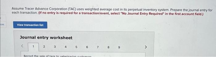 Solved Required information C7-3 through C7-5 (Algo) | Chegg.com