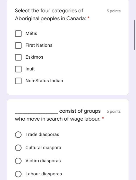 Solved 5 points Which of the following is NOT a criticism of | Chegg.com