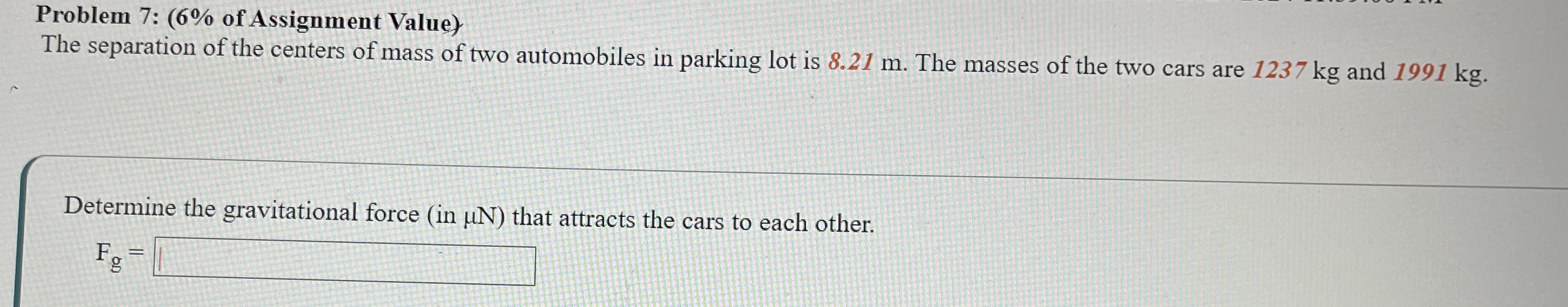 Solved Problem 7: (6% ﻿of Assignment Value)The separation of | Chegg.com