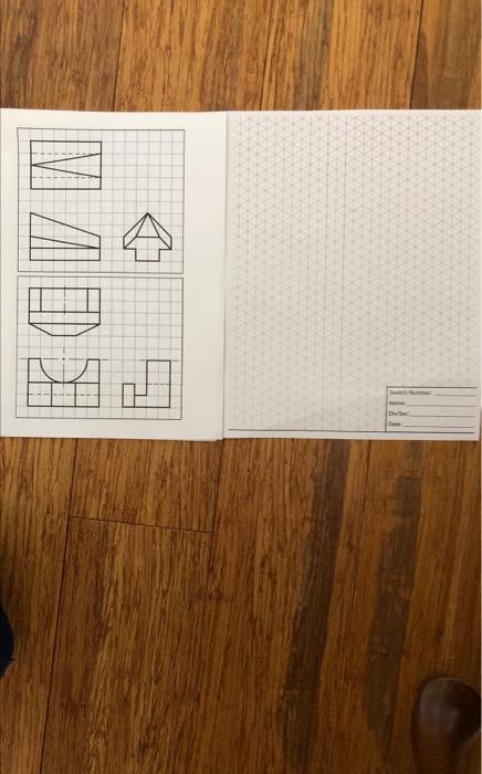 Solved Using the graph paper I need help drawing the two | Chegg.com