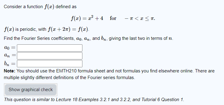 Solved Consider a function f(x) ﻿defined | Chegg.com